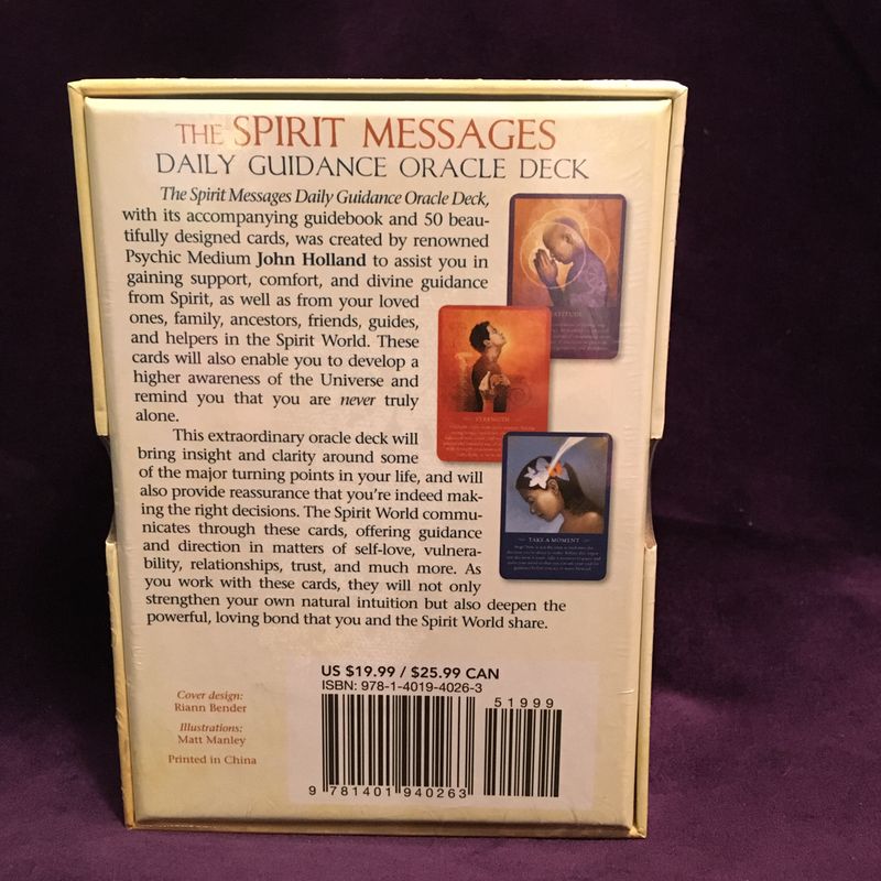 The Spirit Messages Oracle Deck - Into the Mystic Shop