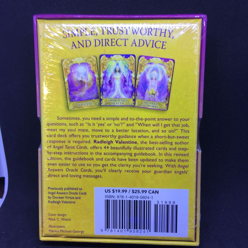Angel Answers Oracle Cards - Into the Mystic Shop