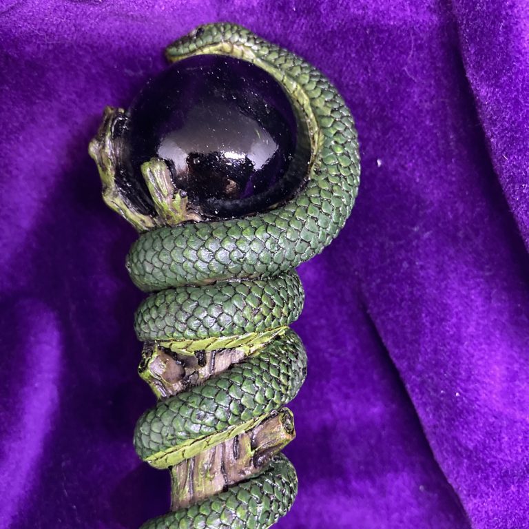 Ceramic Snake Wand - Into the Mystic Shop