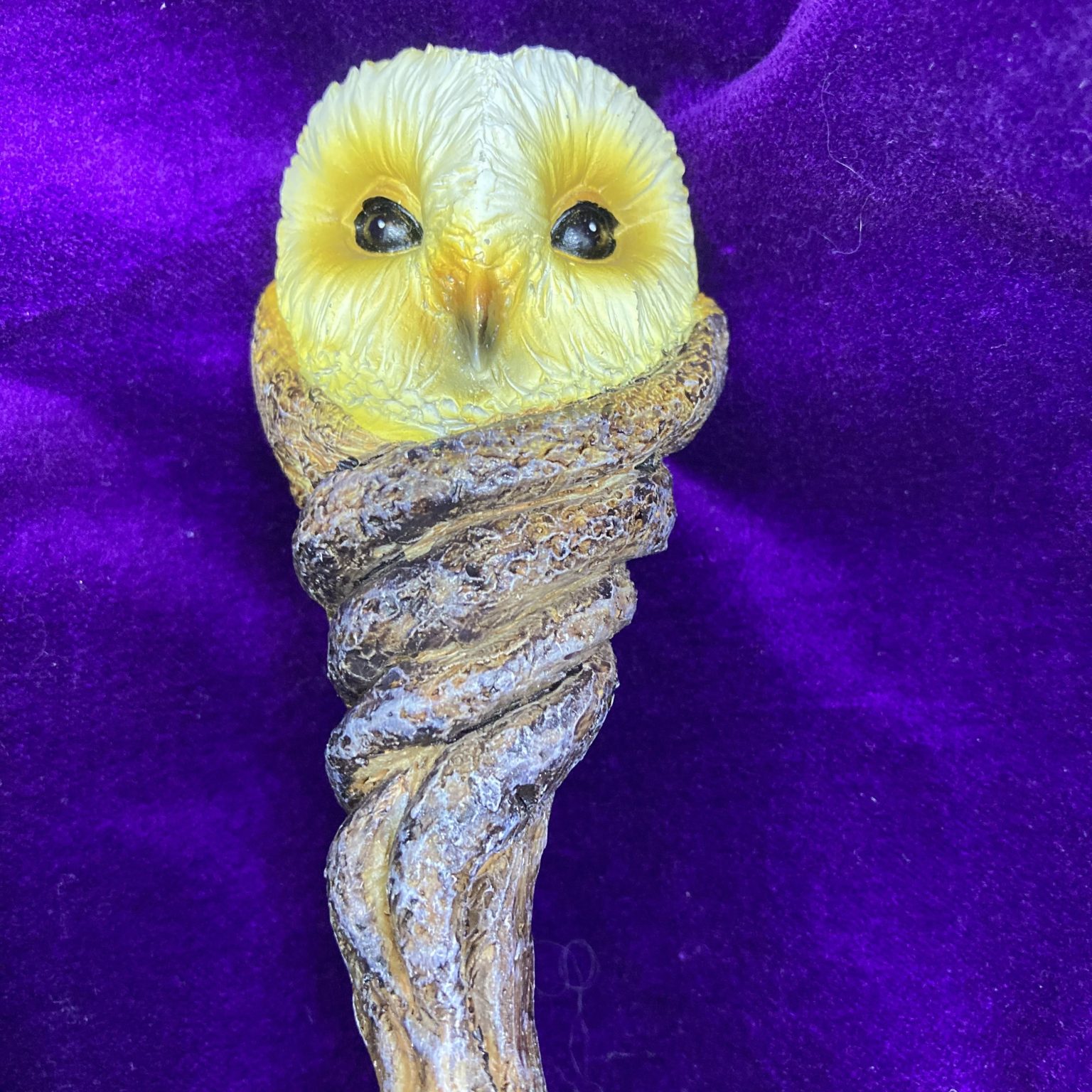 Ceramic Owl Wand - Into the Mystic Shop