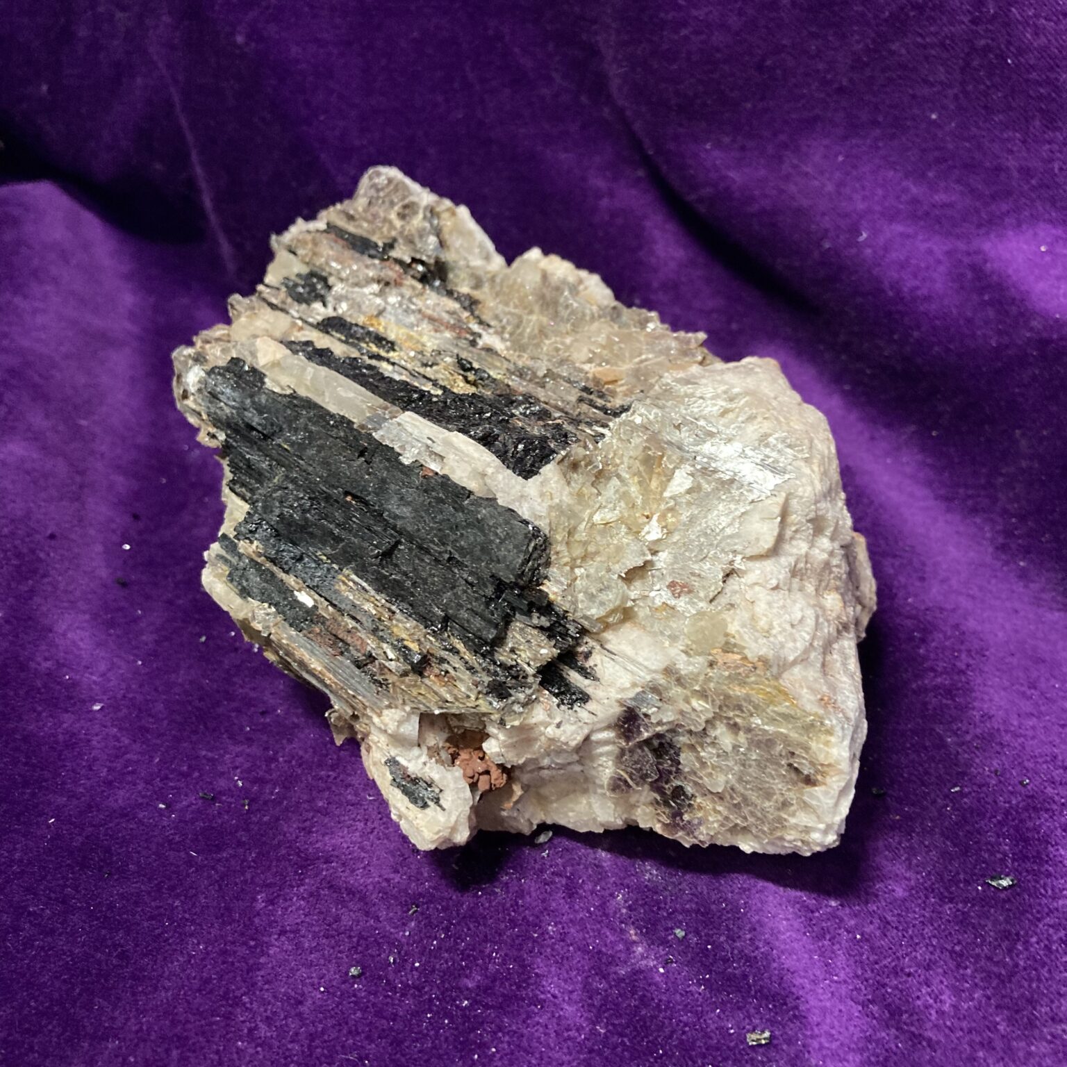 Black Tourmaline Matrix - Into the Mystic Shop