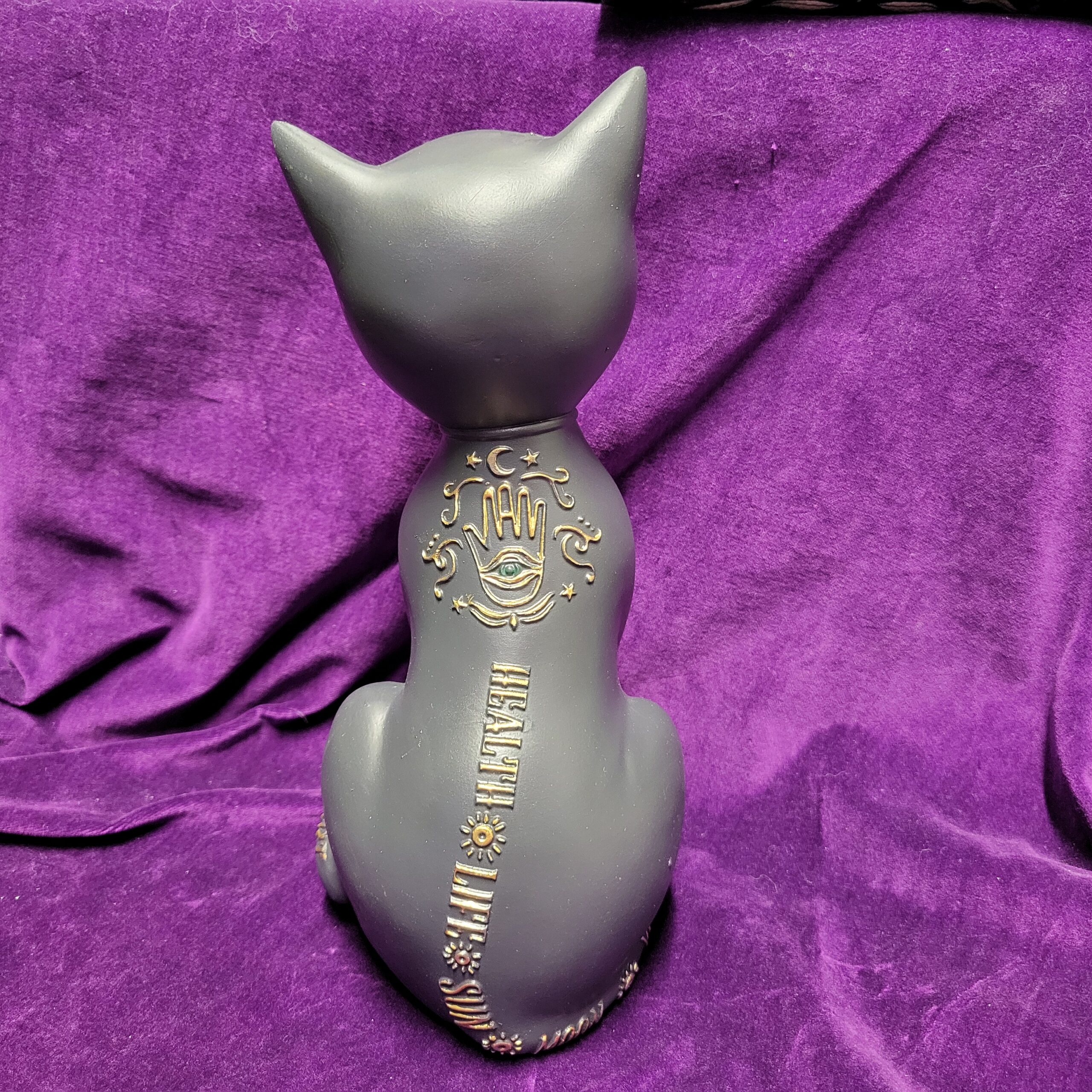 Resin Cat Statue - Into the Mystic Shop